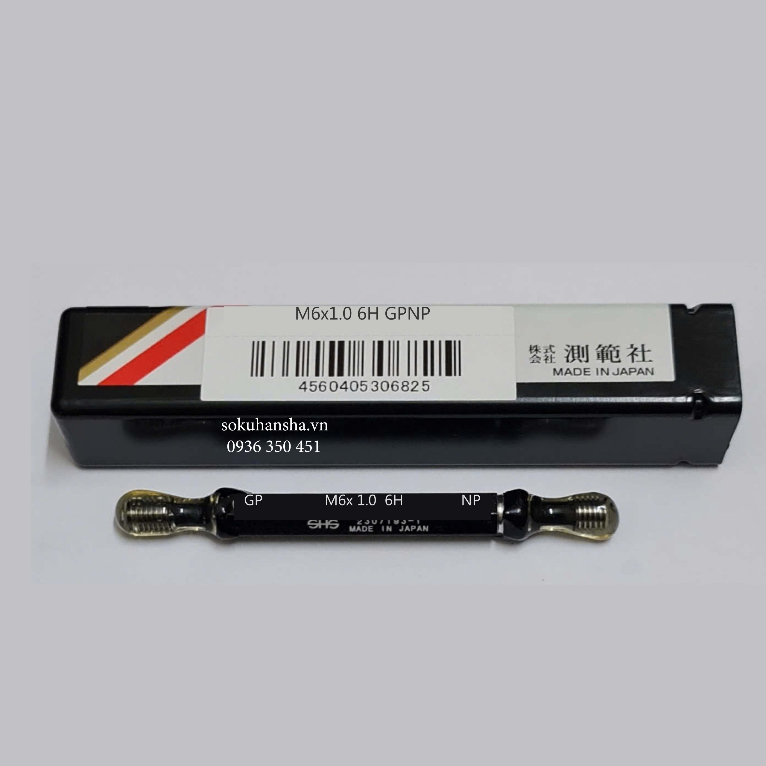 Dưỡng kiểm ren M6x1.0 6H GPNP – Sokuhansha.vn
